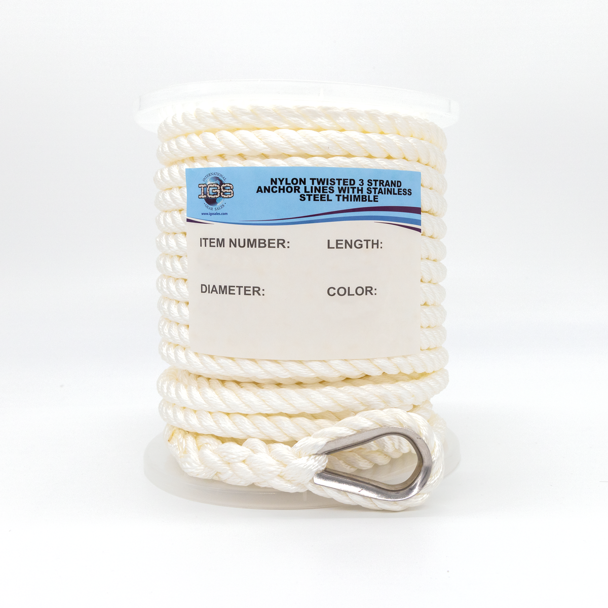 ANCHOR LINES - 3 STRAND – IGS