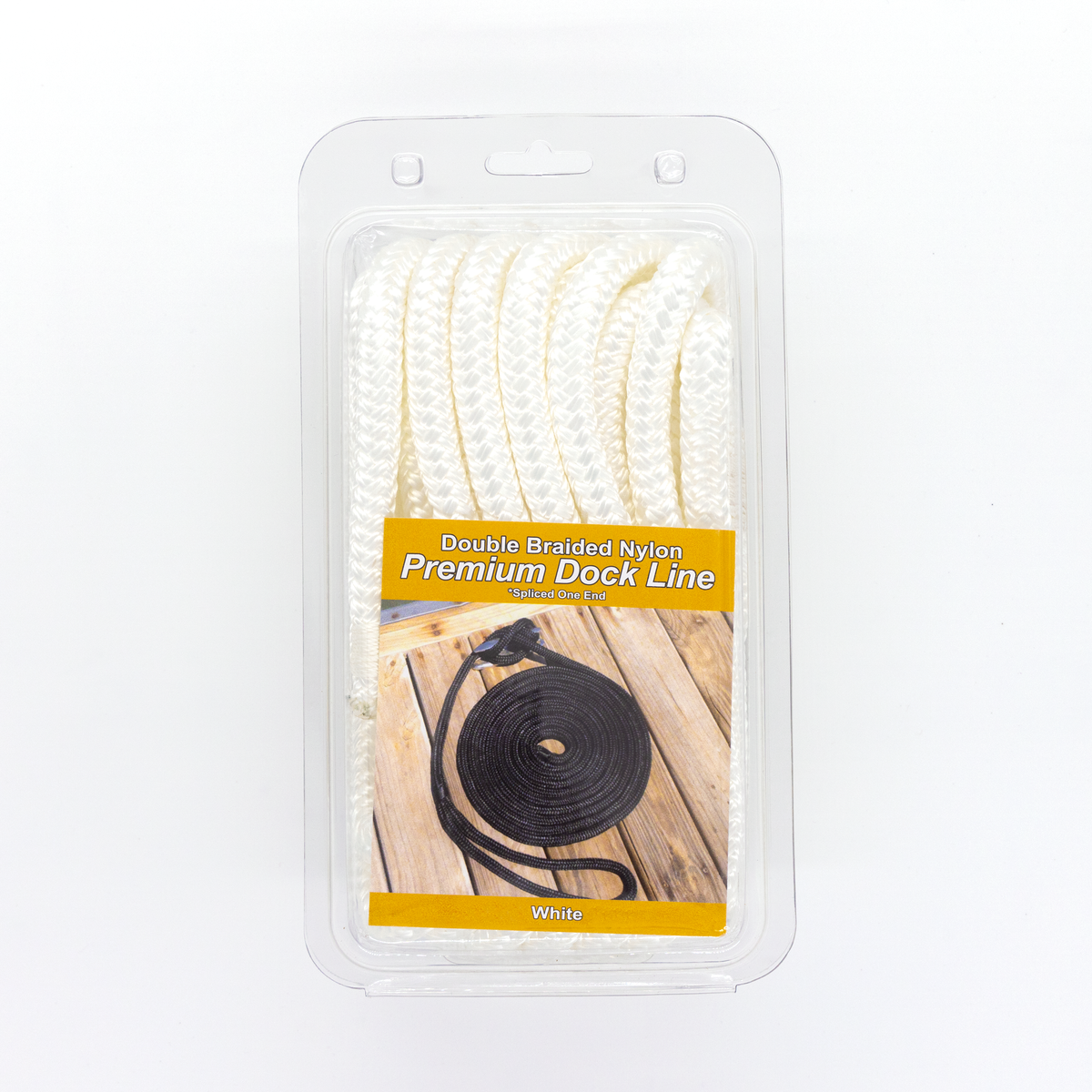 DOUBLE BRAID DOCK LINES - WHITE – IGS